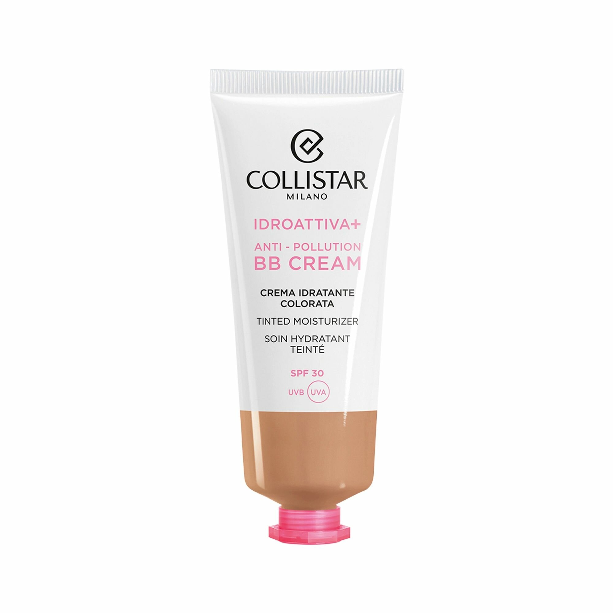 Collistar - Idro Attiva + BB Cream Anti-Pollution SPF30 Shade 3 Тональный увлажняющий и очищающий крем для лица 50 мл