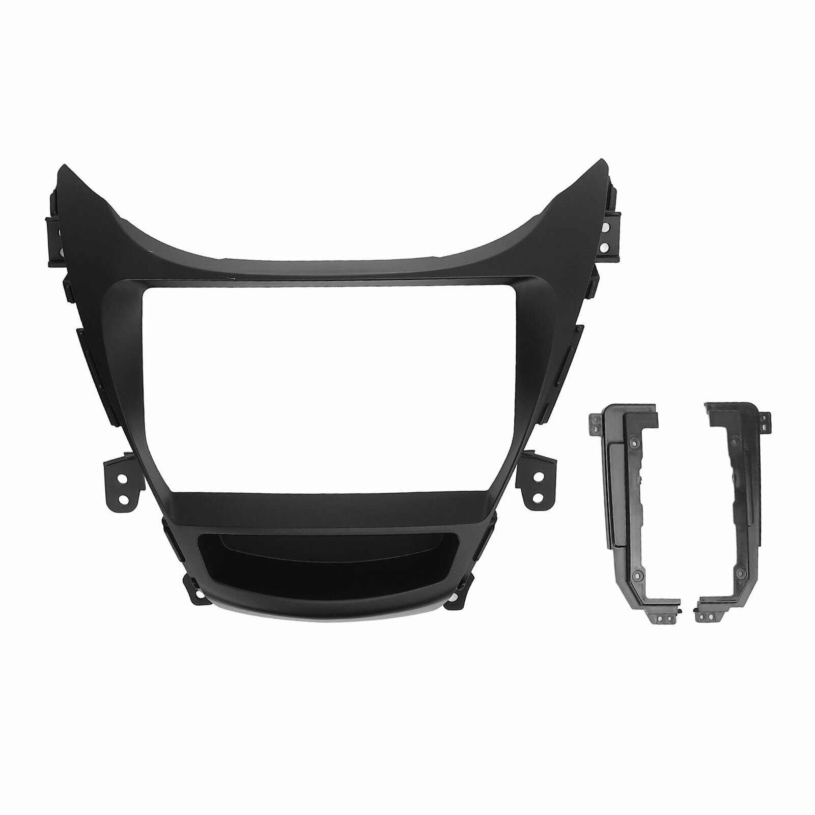 9-дюймовая панель для автомобильной магнитолы, накладка на приборную панель, панель для GPS-навигатора для Elantra 2011–2014 (без шнура питания)