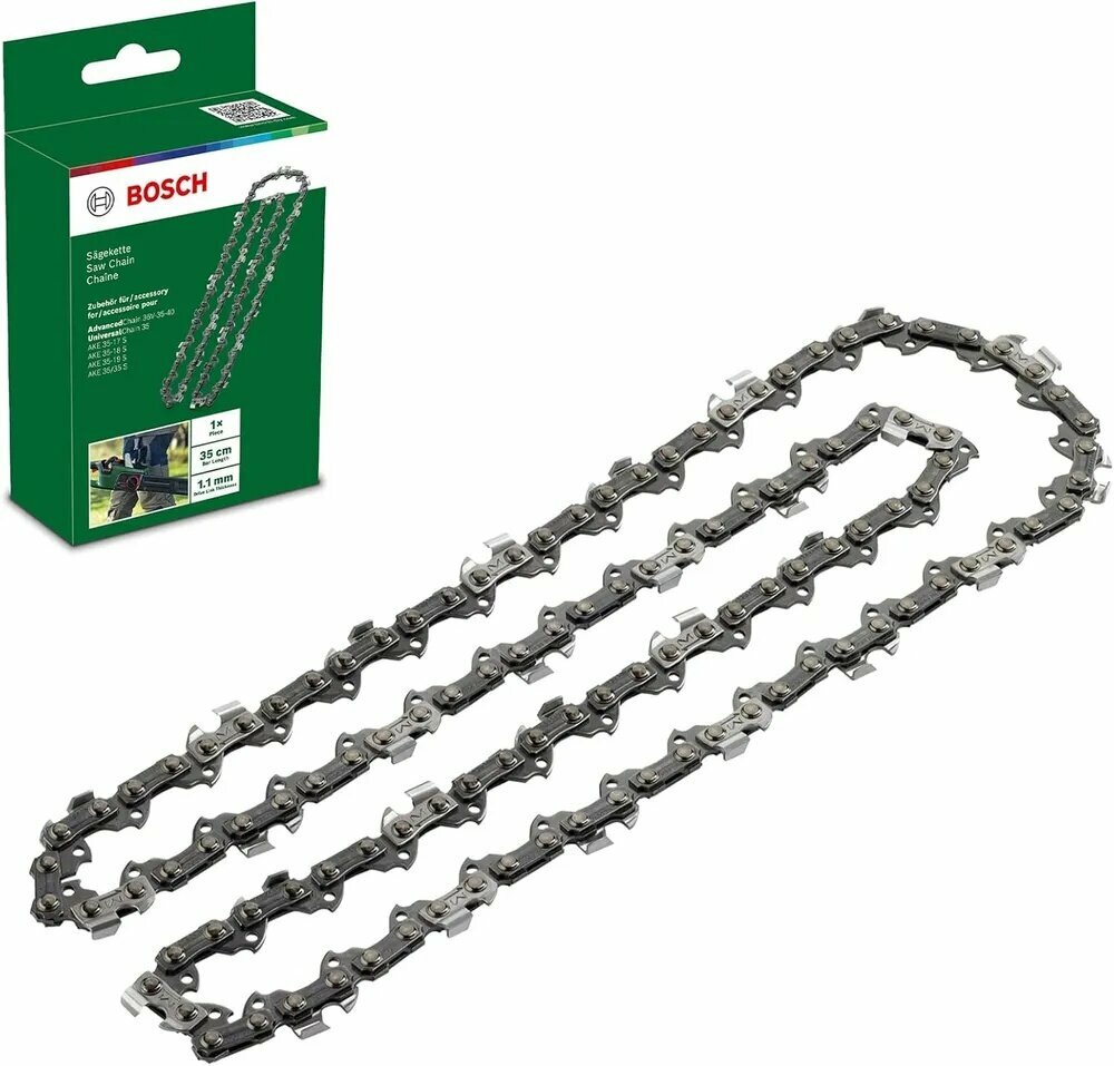 Bosch Цепь для пилы 350 мм, шаг 3/8" 52 зв. 1 шт.