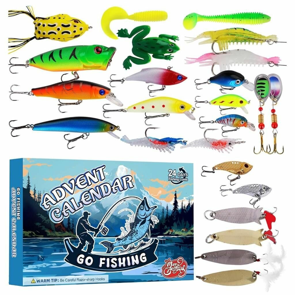 Календарь адвента для рыбалки, - 01