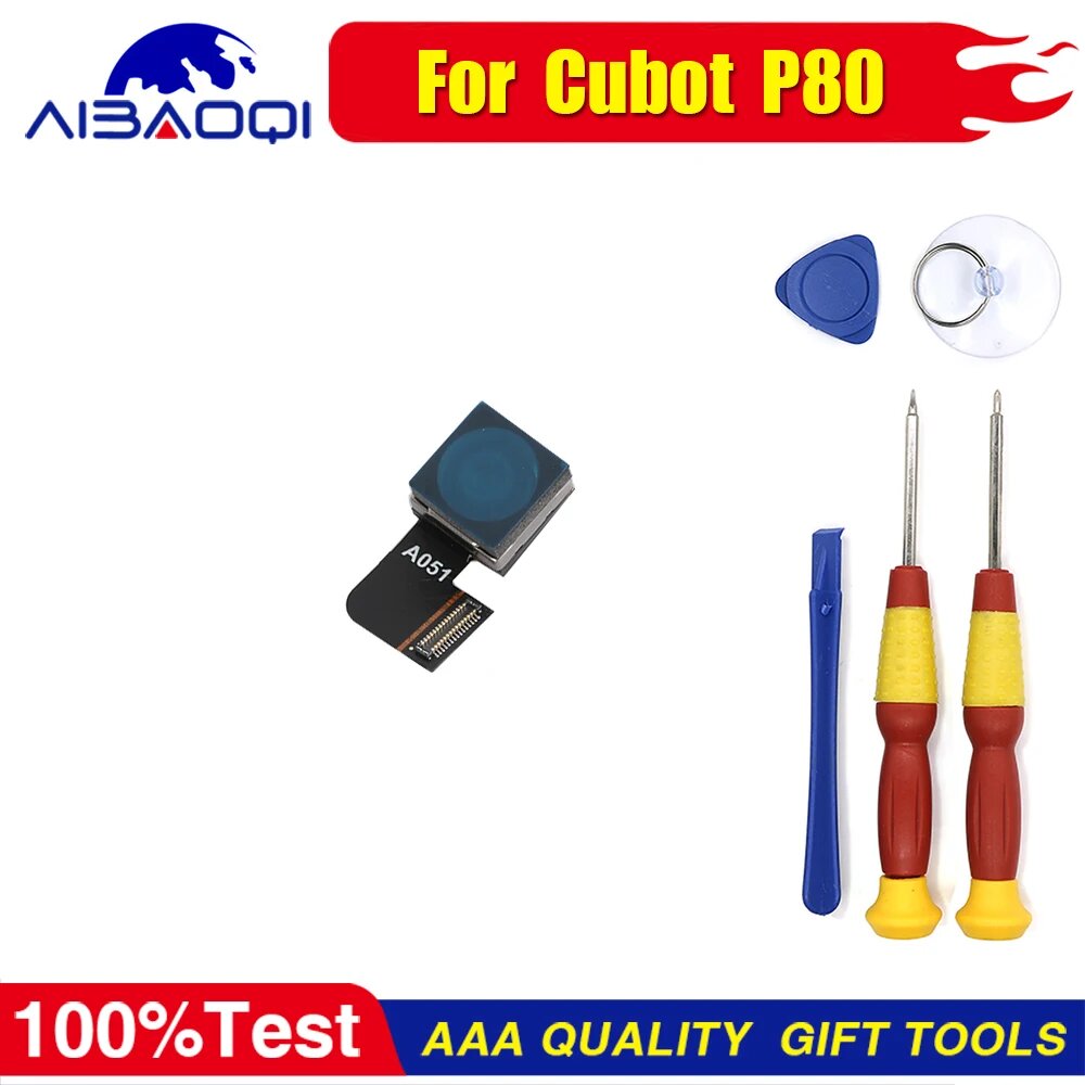 100% новая задняя камера для Cubot P80 задняя камера телефона запчасти для ремонта запасные части Бесплатные инструменты