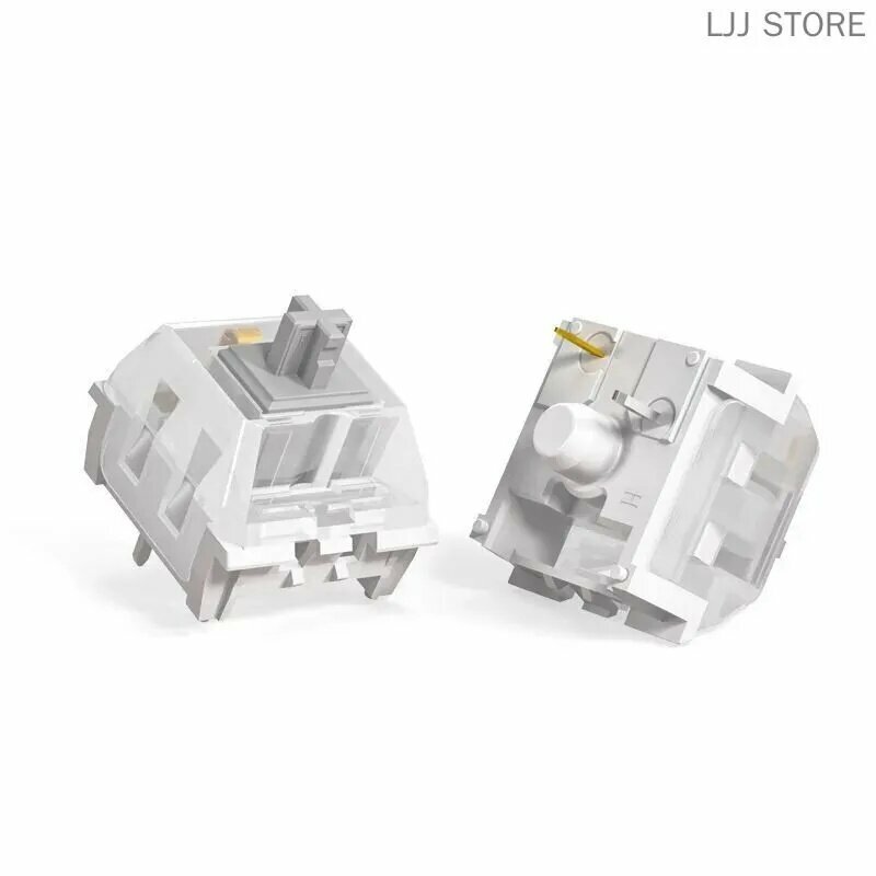 Эксклюзивные свитчи Kailh Speed Silver 41gf, 10 шт, с предустановленной смазкой для игровых механических клавиатур