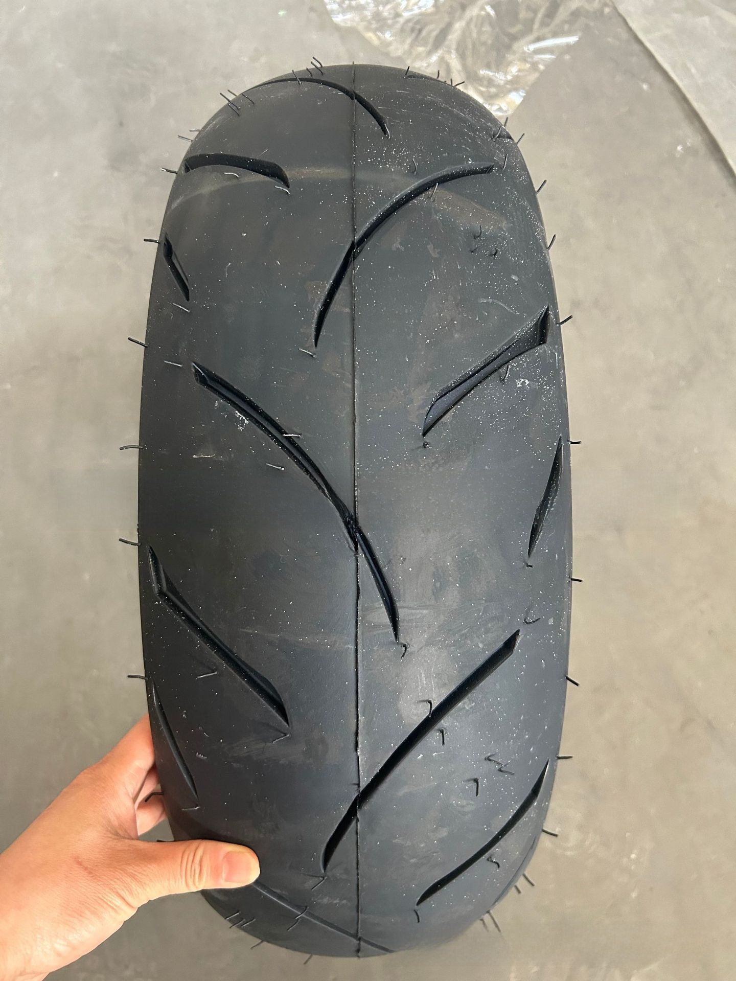 Шины для мотоциклов, вакуумные шины для задних колес, имитирующие гонки на тяжелых локомотивах, 190-55-17, 1 шт