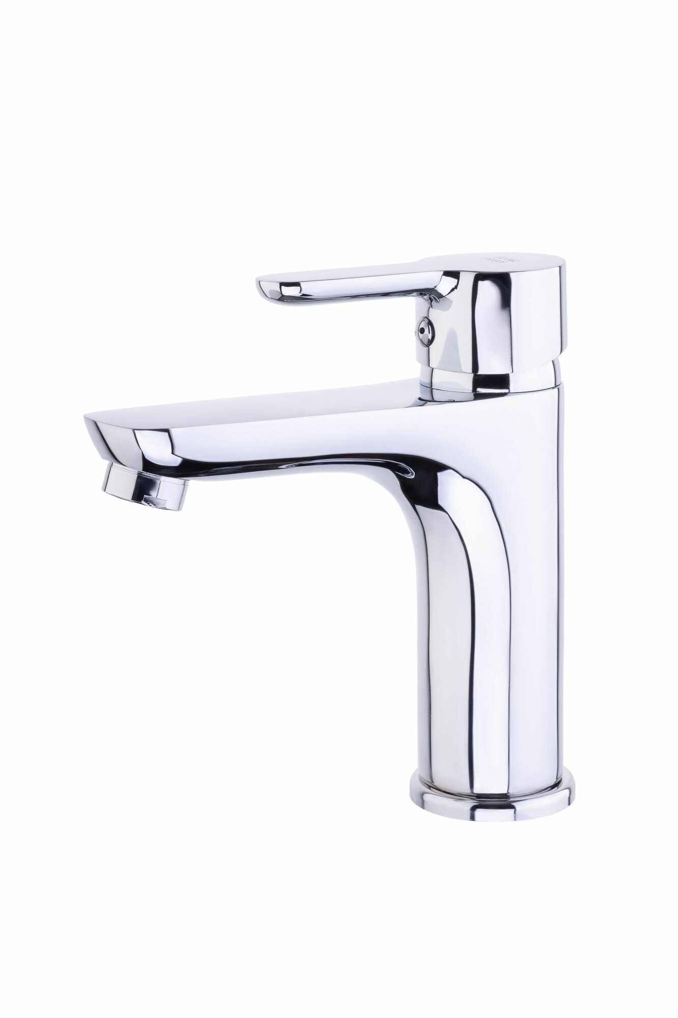 Смеситель для раковины, в ванную латунь хром для умывальника Две Воды