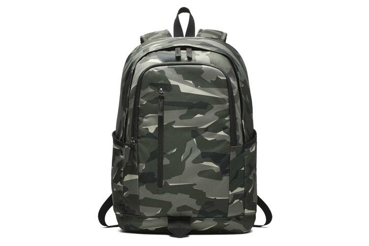 Рюкзак полиэстровый унисекс Nike Regular, камуфляж