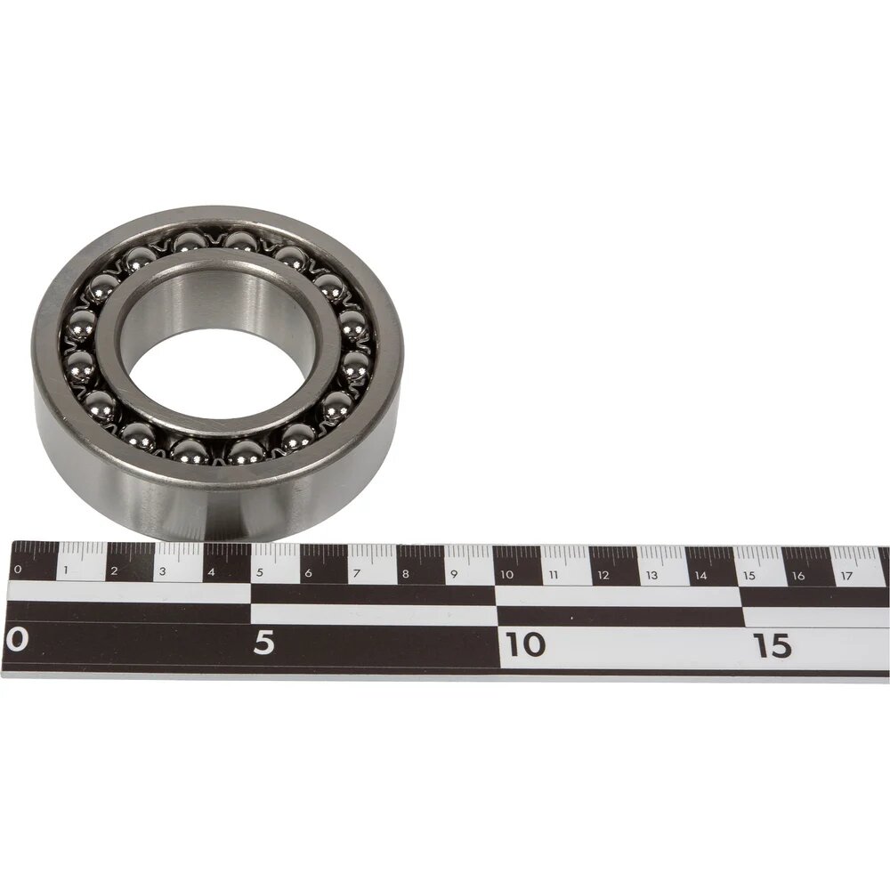 Подшипник DINROLL 2208K 2001000720057 шариковый двухрядный радиальный сферический стальной открытый конструкцией — фото 1