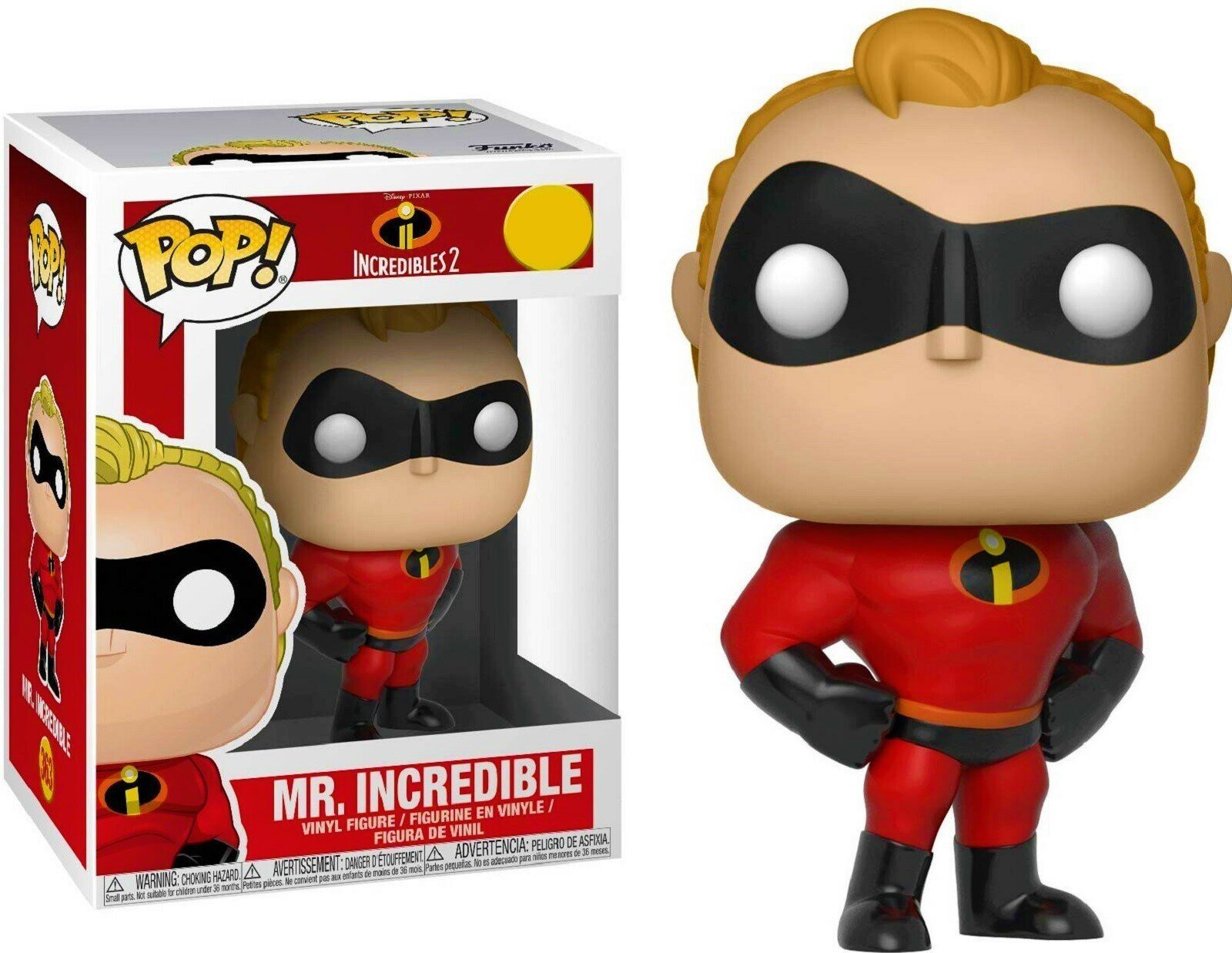(363 Mr. Incredible) Фигурка Funko POP! Суперсемейка 2 - Мистер Исключительный
