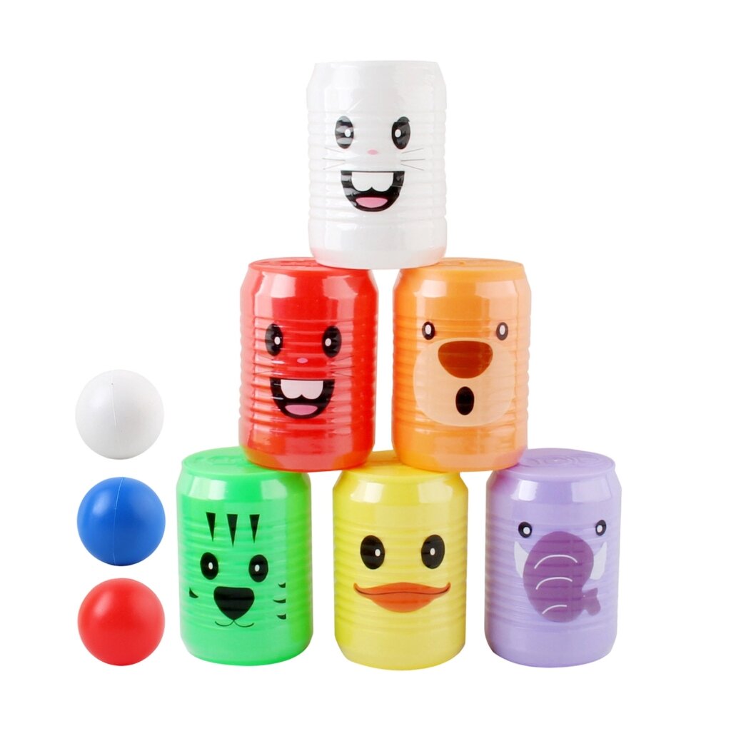 Детский Крытый Набор Для Боулинга С Мультяшным Дизайном Животных, Развивающая Игрушка Для Интерактивной Игры И Развития Двигательных Навыков