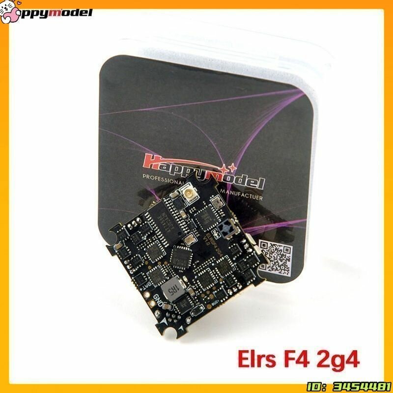 Happymodel Elrs F4 2g4 Aio 5 в 1 Полётный контроллер, Встроенный приемник ELRS с частотой 2,4 ГГц