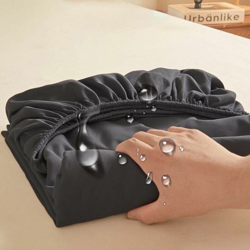 Летний водонепроницаемый чехол для матраса, цельный, нескользящий, для общежития, защищает от детской мочи.