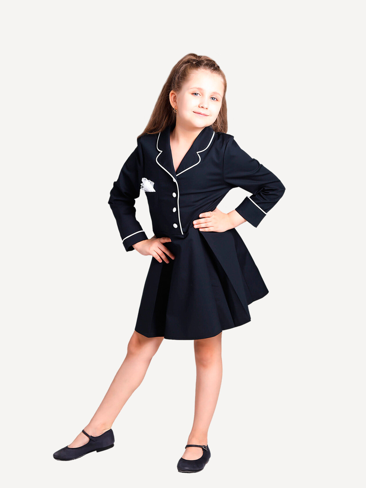 Платье 6–9 лет, размер 30(116)