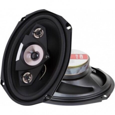 Колонки автомобильные Kicx DC 694MR 180Вт 90дБ 4Ом 16x24см (6x9дюйм) (ком:2кол.) коаксиальные четырехполосные