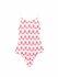 Купальник Missoni Zig-zag swimsuit, размер 4 года, бежевый/белый