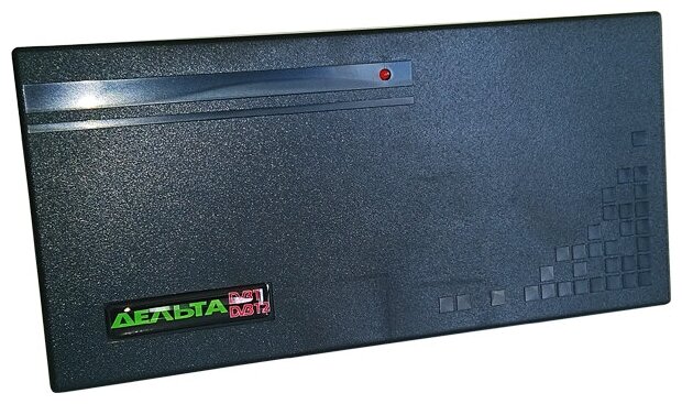 Комнатная антенна для приема цифрового телевидения DVB-T2 Дельта цифра.5V-USB с усилителем 5В и инжектором питания USB