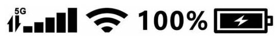 Наклейки на авто, наклейка на авто, LTE, заряд батареи