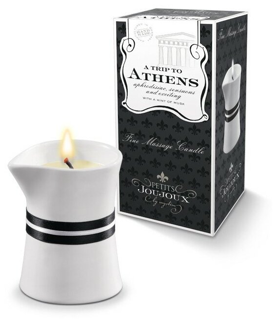 Массажная свеча Petits Joujoux A trip to Athens, 120 г