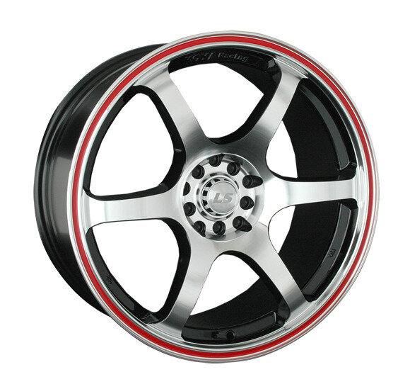 Диск LS 544 8,5x18 5/100 конус ET40 73,1 BKFRL