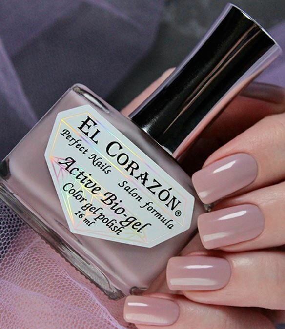 El Corazon лечебный лак для ногтей Активный Био-гель Jelly Camouflage №423/1326 16 мл