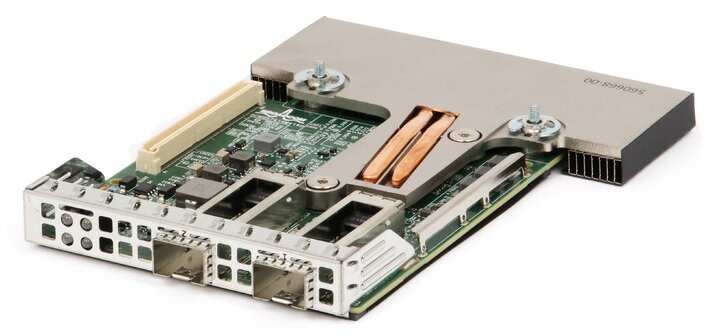 Dell Сетевой адаптер/ Broadcom 57414 Dual Port 10/25GbE SFP28 Adapter, rNDC