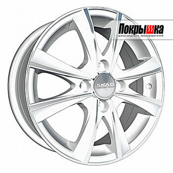 Диски литые SKAD Мальта 5.5х14/4х100 D67.1 ET38.0, Алмаз белый
