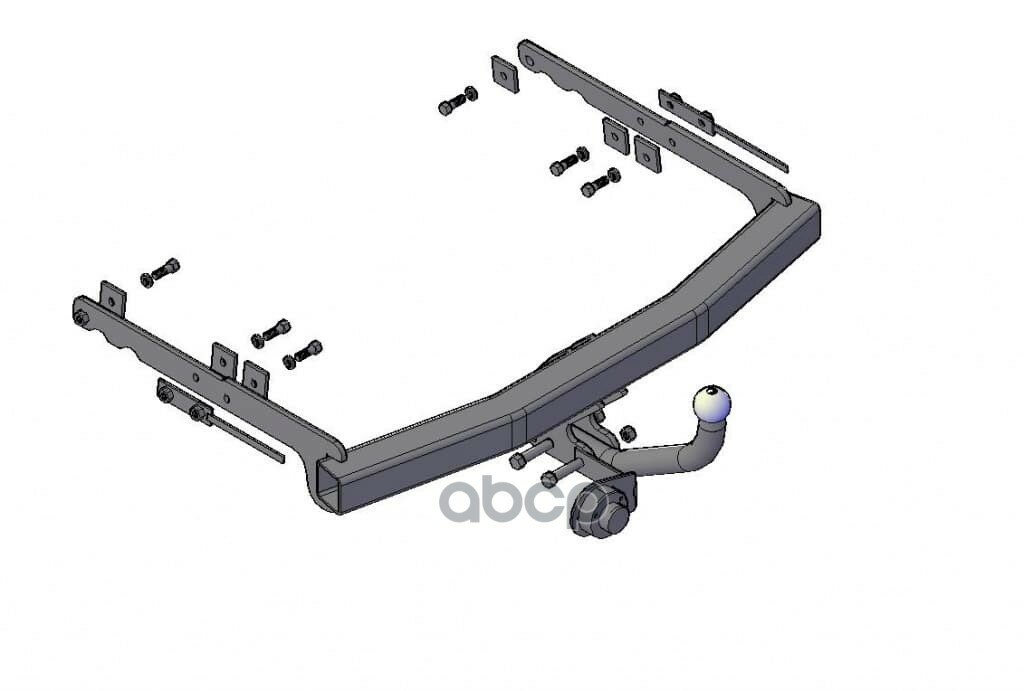 Фаркоп Ford Mondeo седан/универсал 2007-2015 крепление шара на двух болтах трейлер арт. 6020