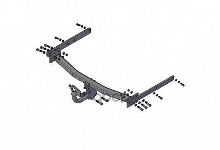 Фаркоп Ford Kuga 2008-2013, 2013-2019 крепление шара на двух болтах трейлер арт. 6041