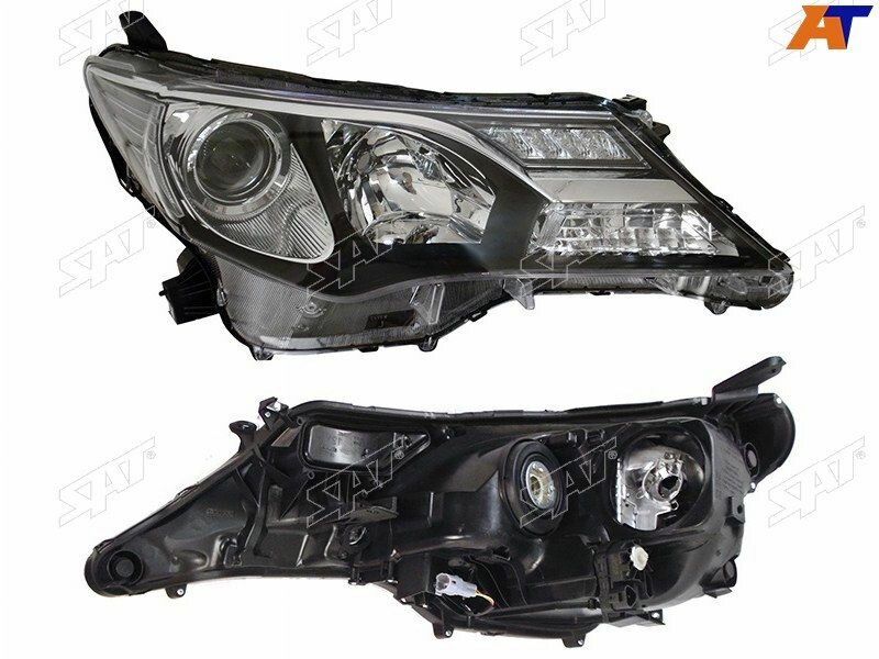 . SAT Фара для TOYOTA RAV4 13-15 правая с электрокорректором, под ксенон