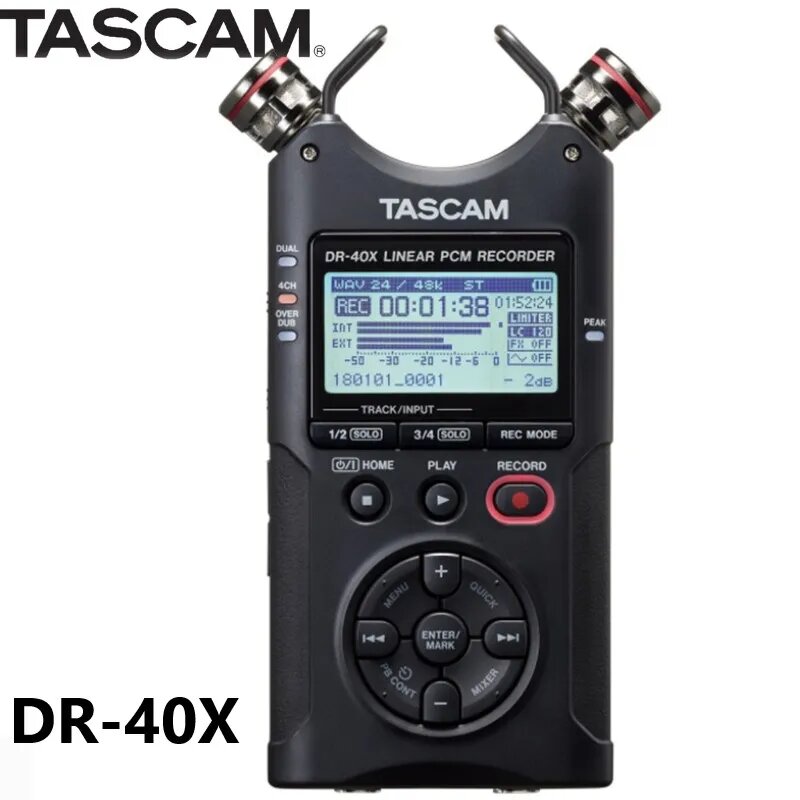 TASCAM DR-40X Цифровой аудиорекордер