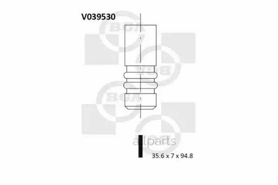 BGA V039530 Впускной клапан