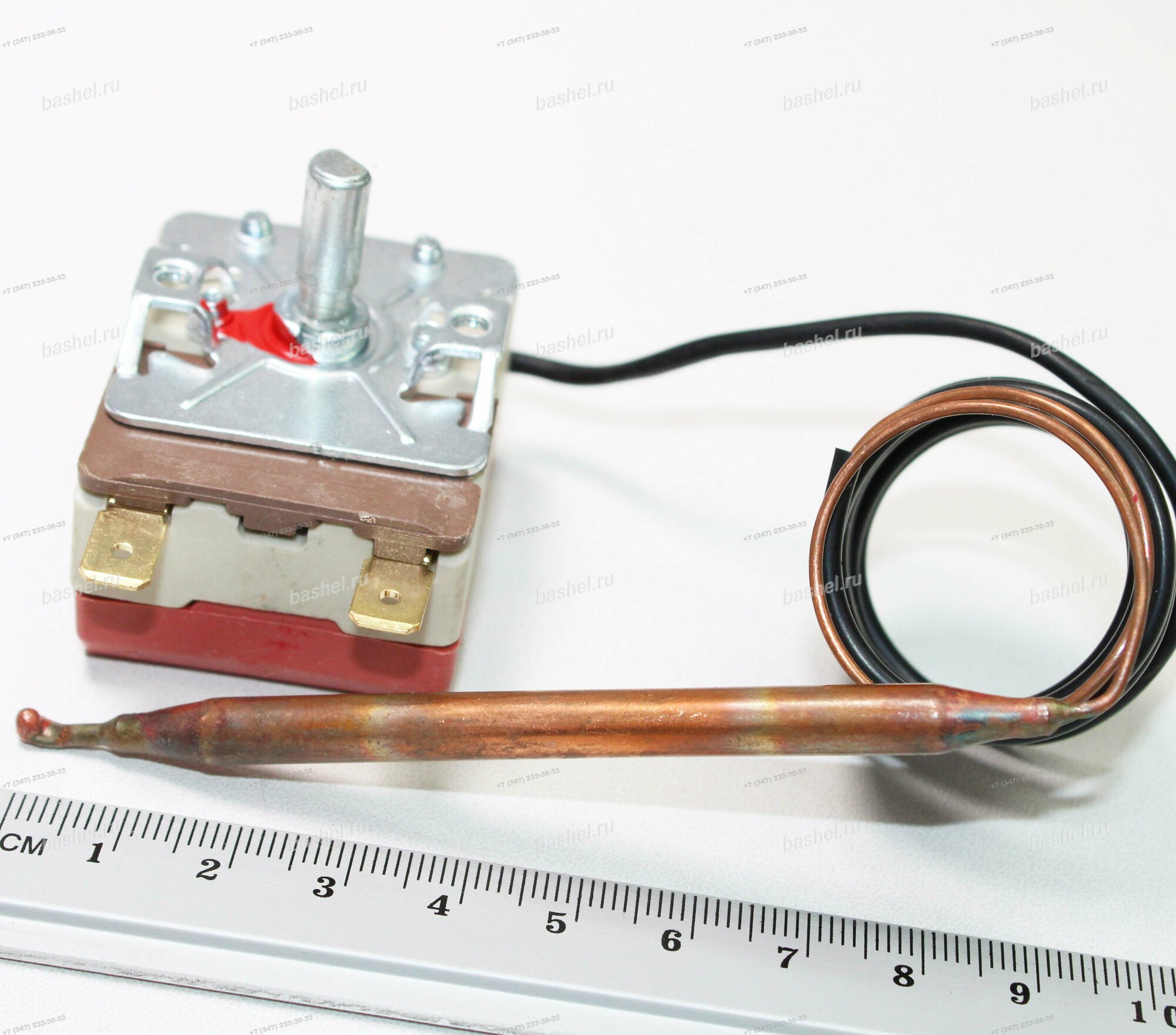 Терморегулятор капиллярный 075°C WY75-663-11B 20A, 2pin, капилляр 100см, датчик 95х6мм (0.75°C) Ariston 65150779