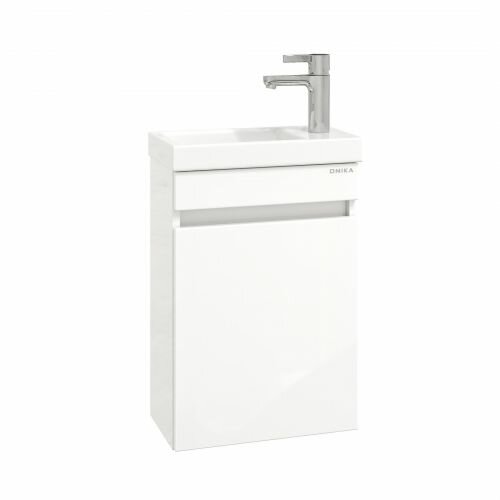 Тумба Onika Милтон 40 подвесная, белая