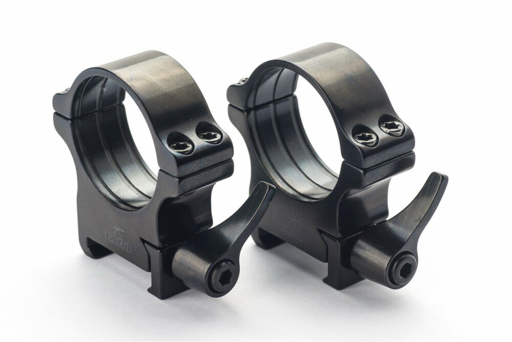 Кольца Rusan Быстросъемные Weaver На 30Мм H17 Рычажные. (050-30-17-R)