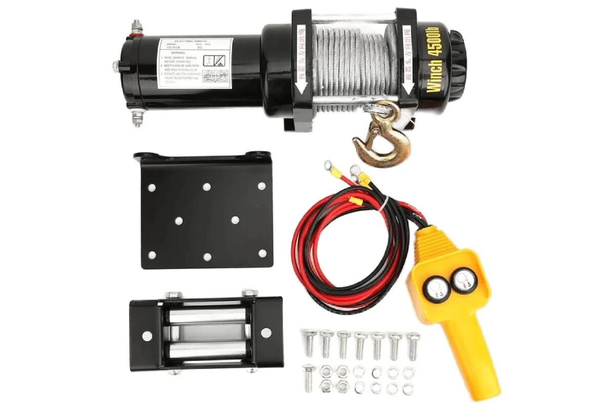 EURO-LIFT Лебедка автомобильная el lb 2000 907кг 12в 00-00004909