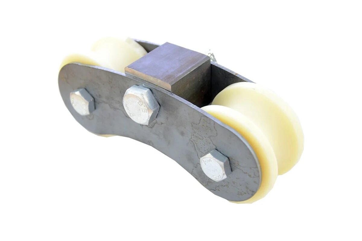 Rolik-Opt Каретка роликовая капролон под трубу d.3/4 d.70 К7003