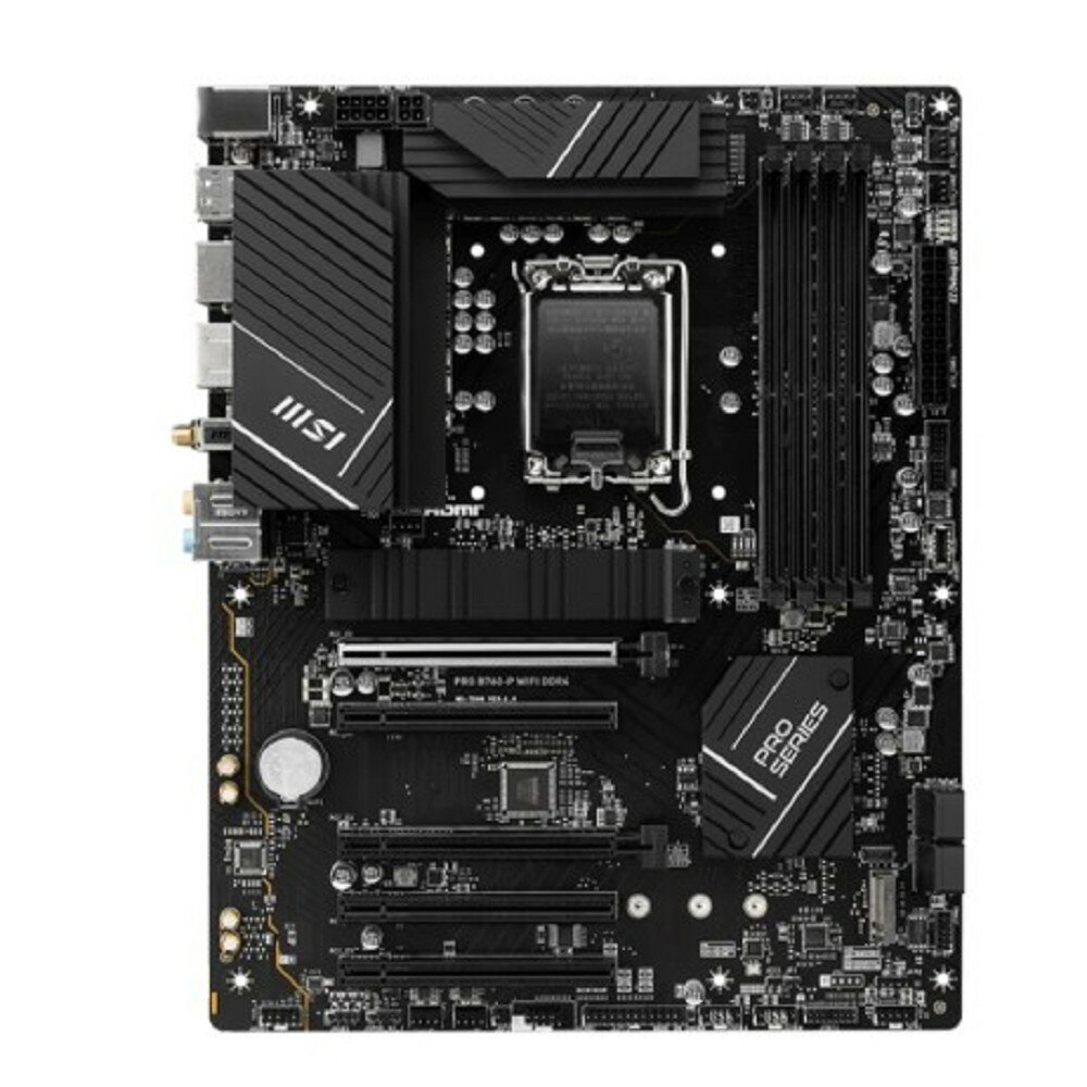 MSI Материнская плата PRO B760-P WIFI DDR4 LGA 1700 4хDDR IV 2хM.2