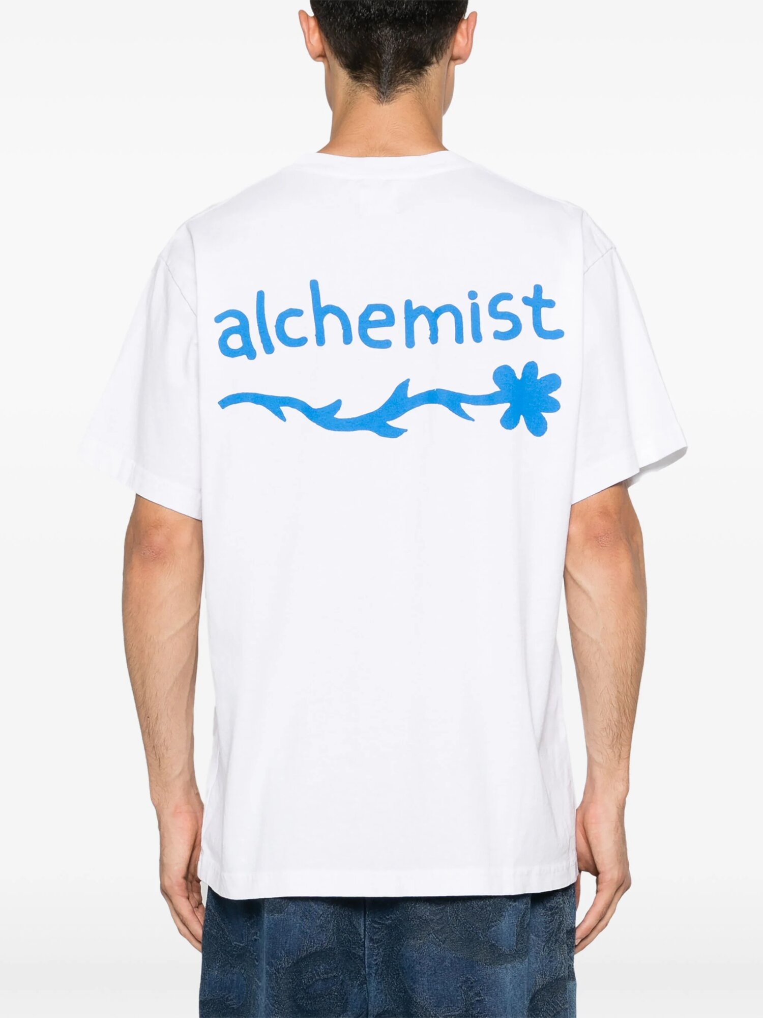 Футболка ALCHEMIST, размер 52, бежевый/белый — фото 1
