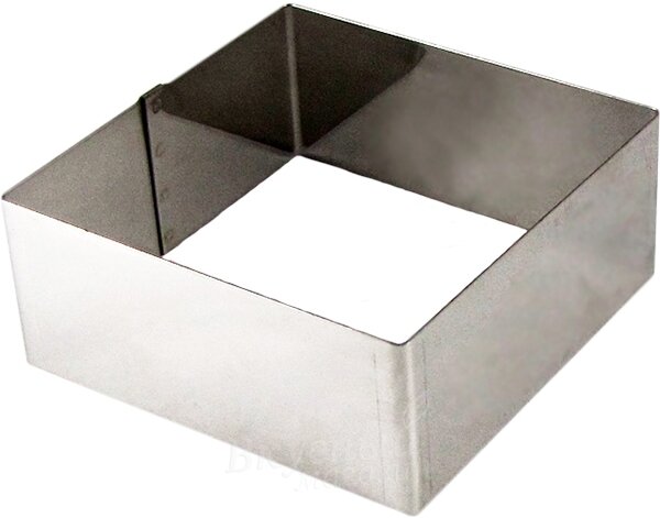 Форма-резак Квадрат 16 см, высота 9,5 см. Сладкий Мишка Sweet bear (Набор из 2 шт.)