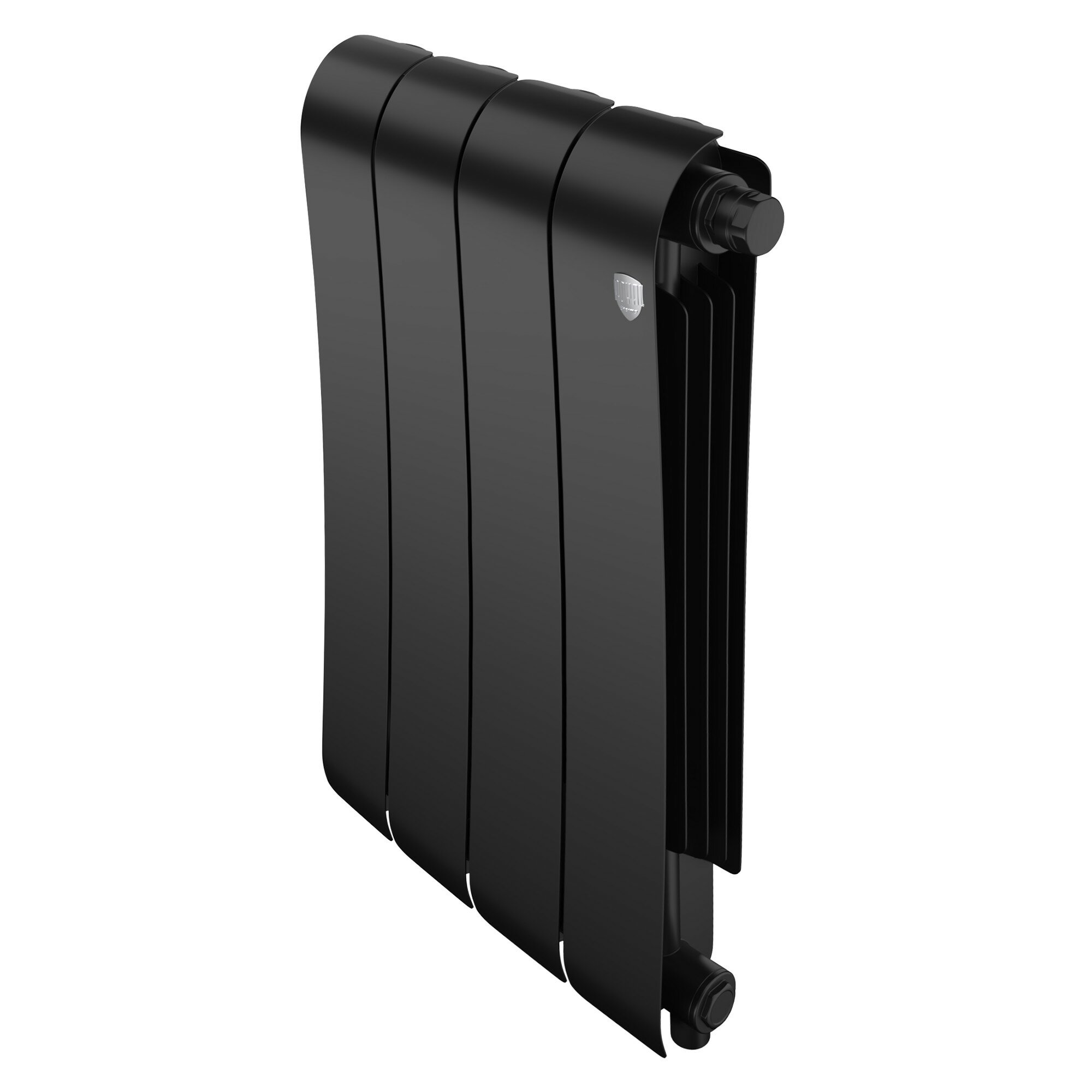 Радиатор биметаллический Royal Thermo Infinity 500 Noir Sable VR80 - 4 секц.
