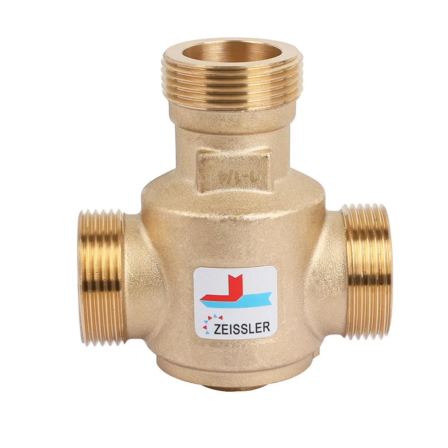 Трехходовой термостатический клапан 1 1/4" НР TIM ZSm.411.015507