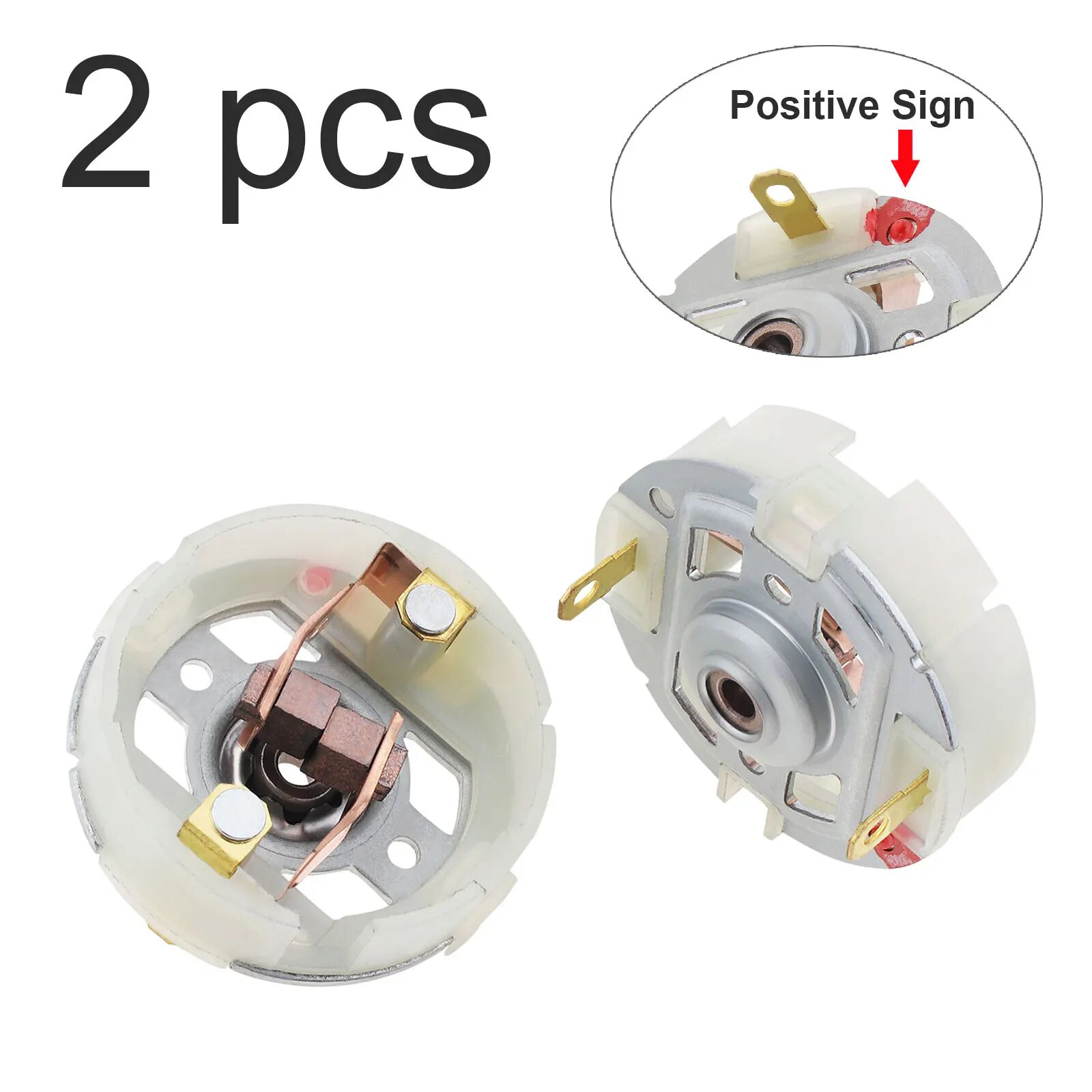 Держатель для угольной щетки 2 шт, сменный мотор RS550 с медной щеткой для RS550, RS555, RS545, аксессуары для двигателя
