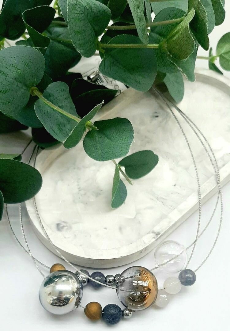 Колье, муранское стекло