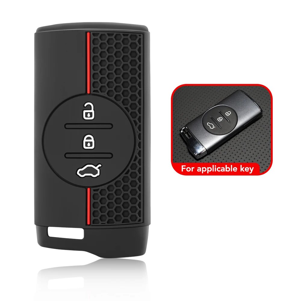 Модный силиконовый автомобильный брелок с дистанционным управлением, оболочка для Chery Tiggo 4 5X 7 Pro 8 Exeed Txl Tx Lx, автомобильные аксессуары