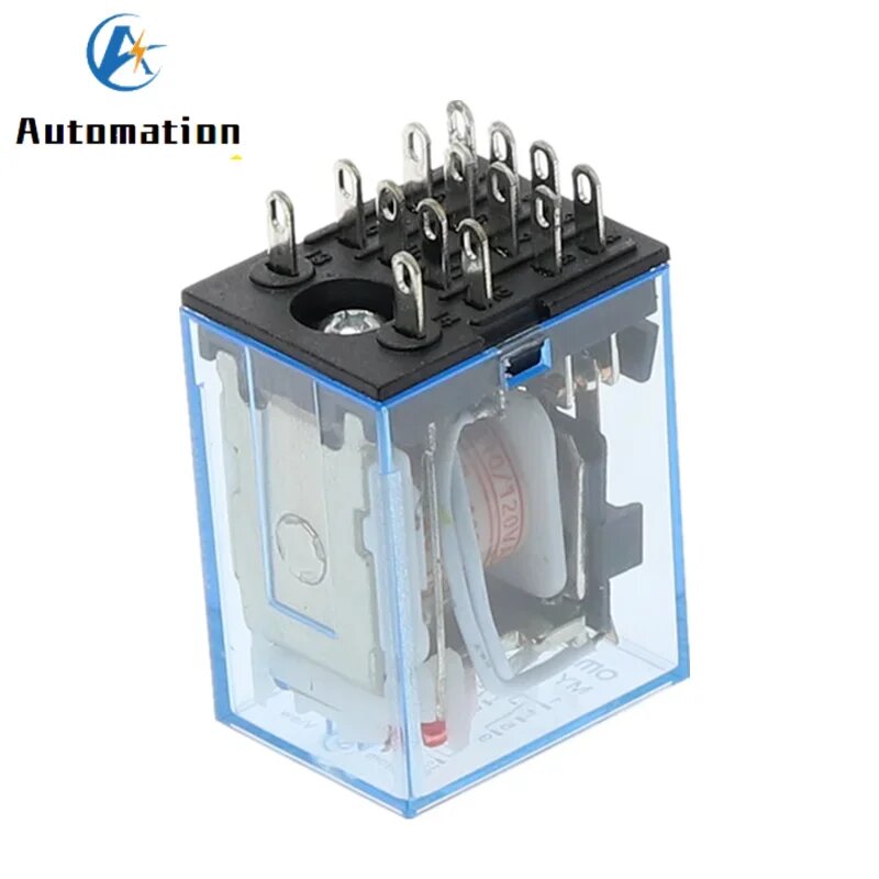 Катушка MY4NJ AC12V AC24V DC12V DC24V DC 36V AC110V AC220V AC380V HH54P 5A 220V Миниатюрное электромагнитное реле общего назначения