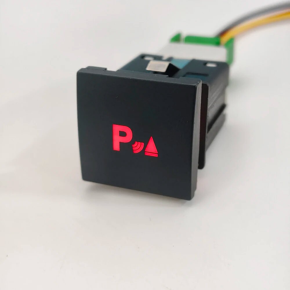 1 шт. светодиодный светильник DRL, радар, включение и выключение, кнопка переключения зеркала на передней камере для VW Golf 6 Jetta 5 MK5 Scirocco, аксессуары Parking radar