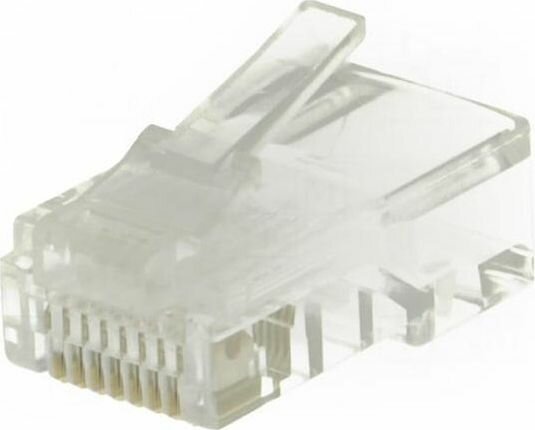 Разъем LOGILINK MP0002 Вилка RJ45 PIN: 8 Кат: 5e не экранированный Конф: 8p8c обжим 1шт