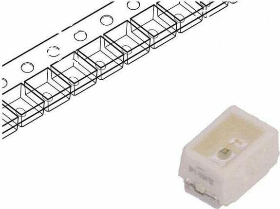 Светодиод OSRAM LG M67K-G1J2-24 LED SMD 2014, Mini PLCC2 green 6.1 19mlm 1.8 5.6mcd 120 град. 2mA 1 шт