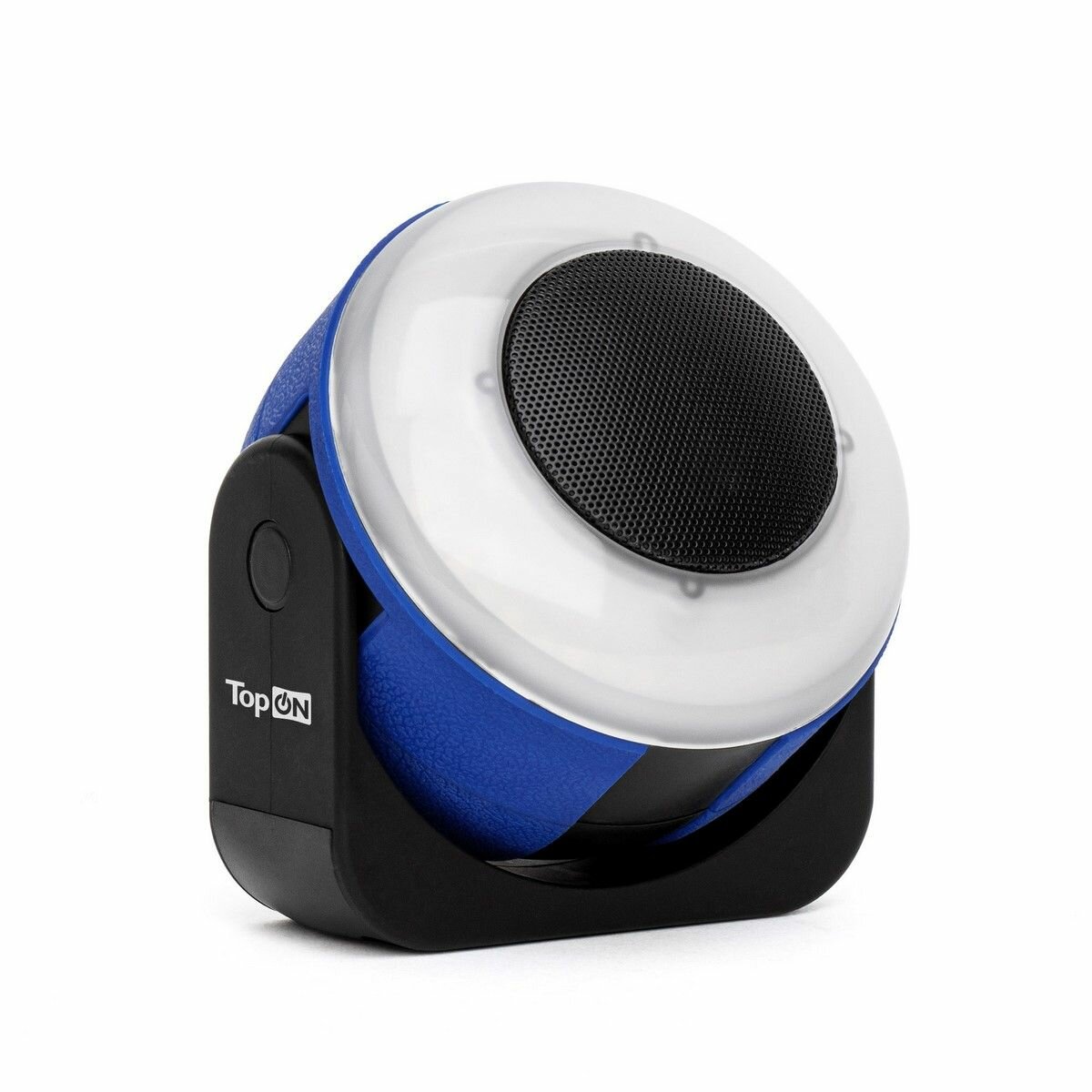 Аккумуляторный фонарь TOP-MX03BT (LED, 15 Вт, 300 люмен, 4 режима света, Bluetooth колонка, магнитное крепление, карабин)