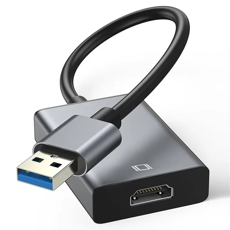 USB-HDMI адаптер kebidumei 1080p USB 2.0
