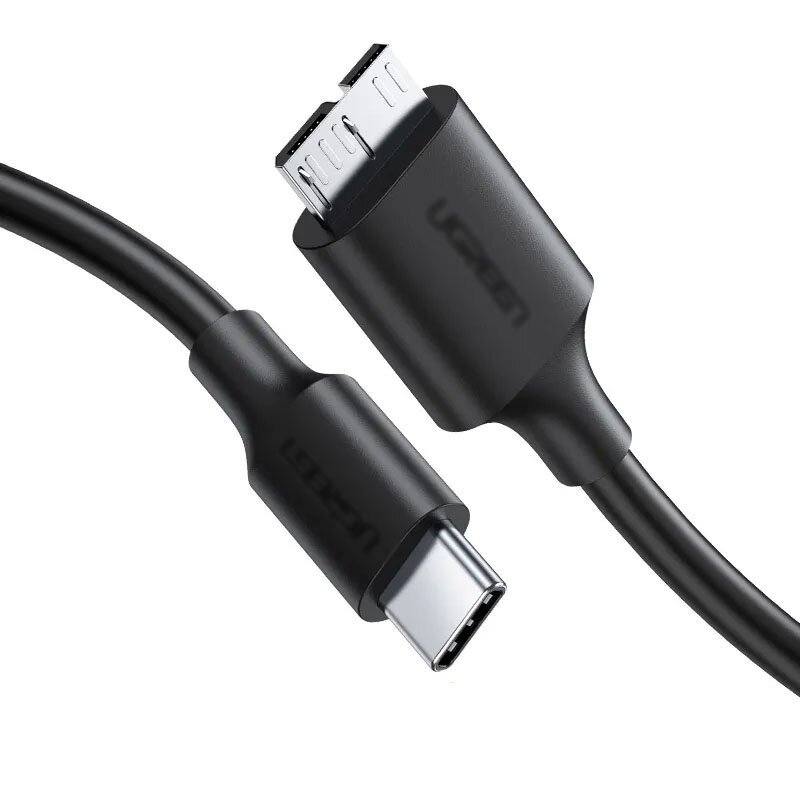 Кабель USB Type C to Micro B 3.0 для HDD SSD, внешнего жесткого диска, смартфона, MacBook, ПК, кабель Micro B для передачи данных