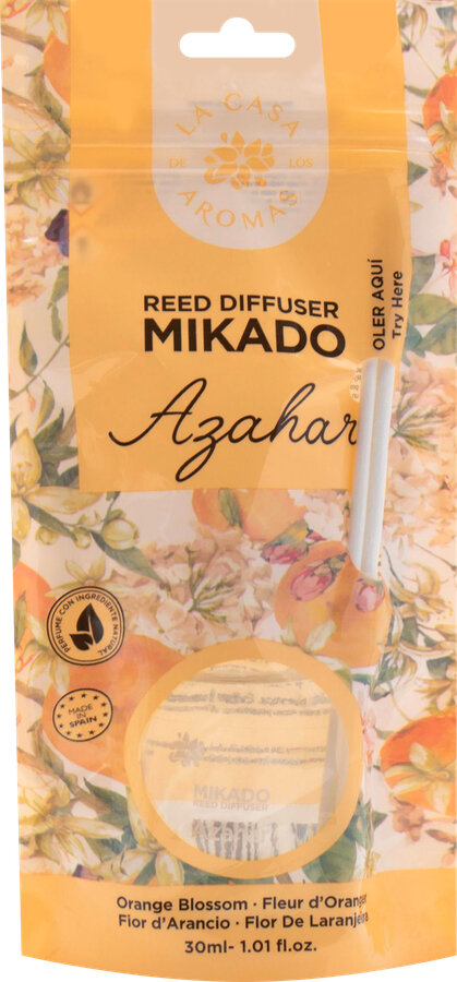 Арома-диффузор LA CASA DE LOS AROMAS Mikado Цветок апельсинового дерева, с палочками, 30мл